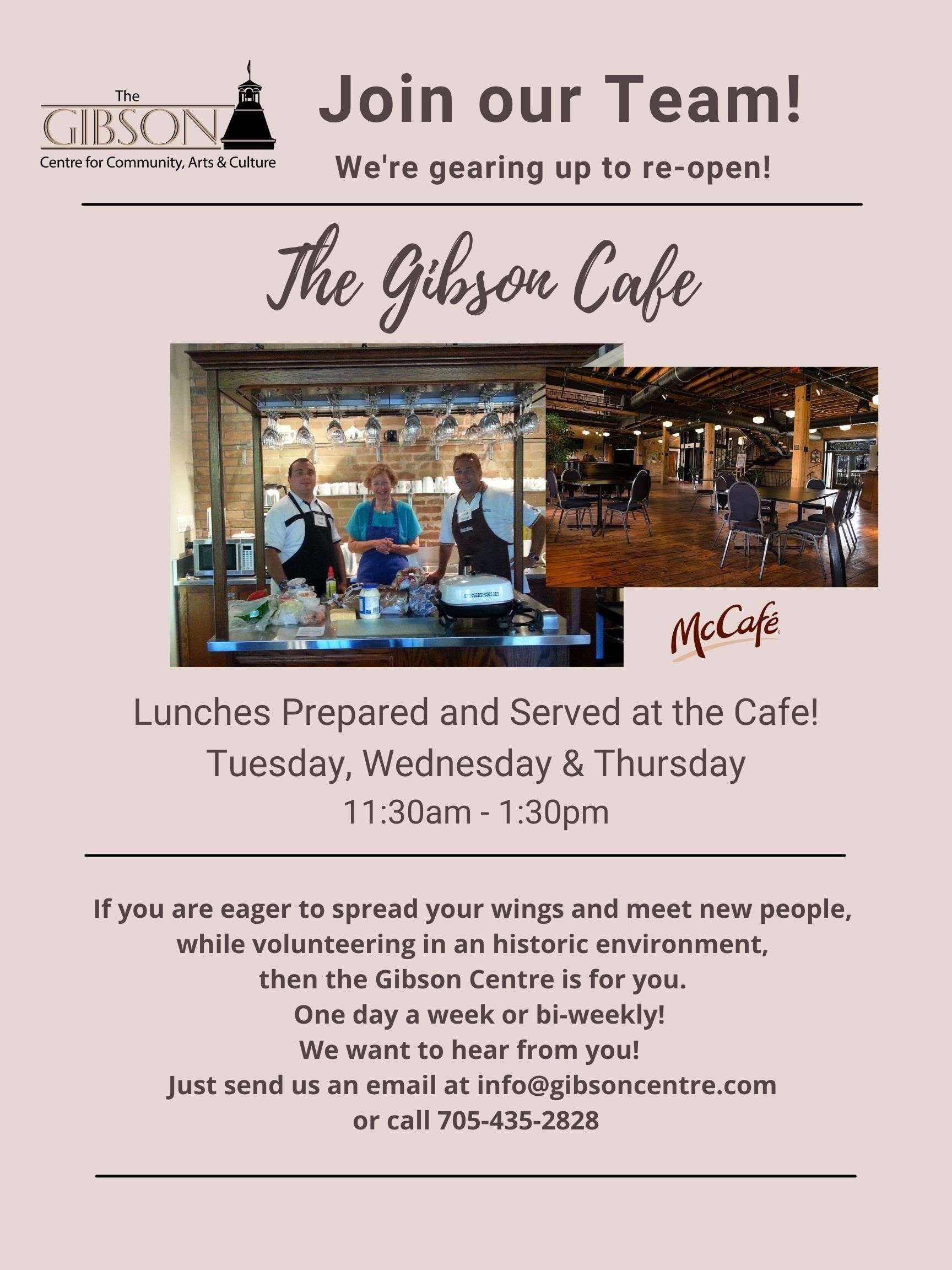 Gibson Centre - About